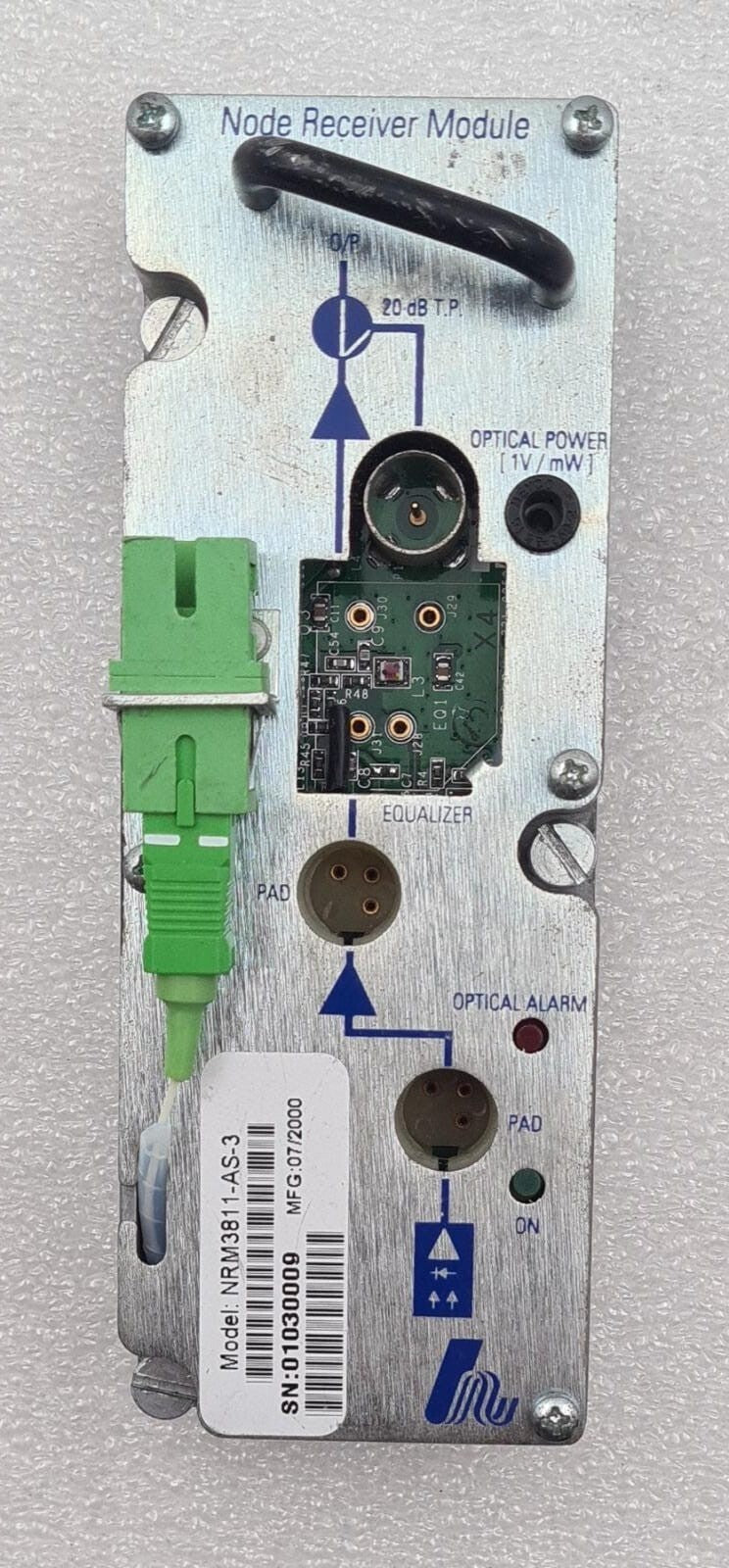 Harmonic NRM3811-AS-3 NODE TRANSMITTER MODULE