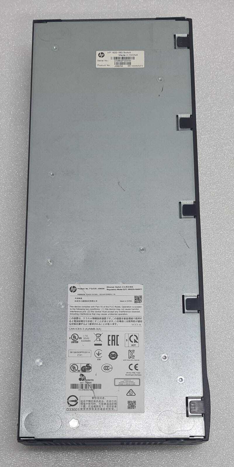 HP 1920-16G Switch JG923A OfficeConnect Port Layer 3 Switch