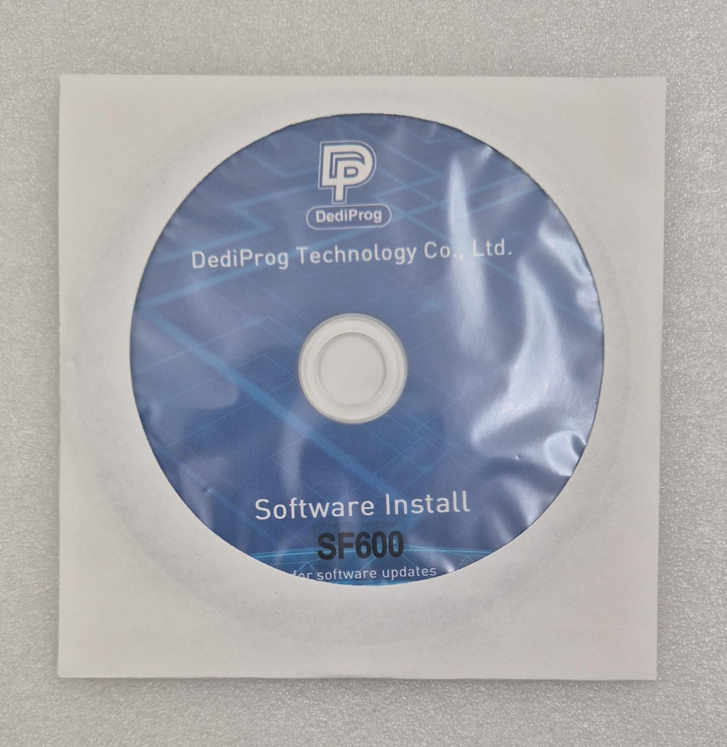 DediProg SF600 SPI Flash IC Programmer with Adapters & Software