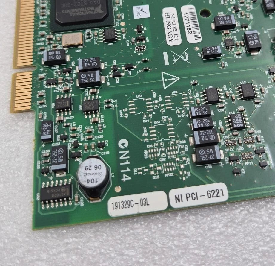NATIONAL INSTRUMENTS NI DAQ PCI-6221 191329C-03L Multifunction I/O Car